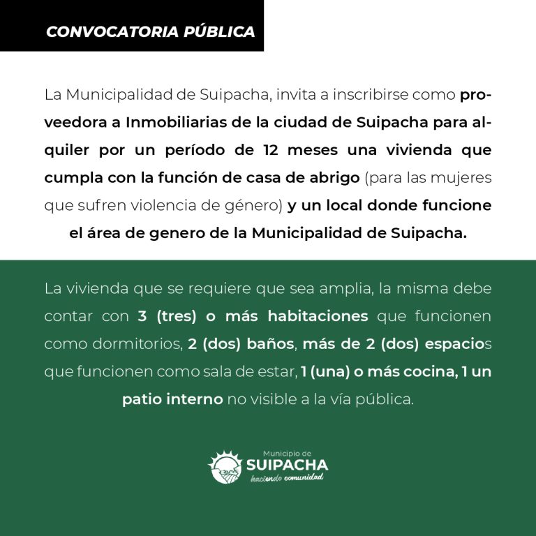 Home | Municipalidad de Suipacha